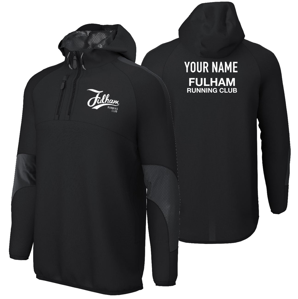 Fulham RC Edge Hooded Jacket – PB Teamwear